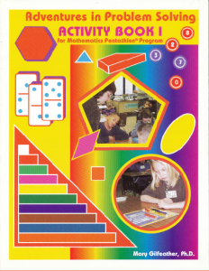 Pentathlon Institute Game Descriptions Division I – Grades K-1